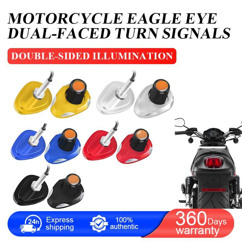2PCS/Set Mini CNC Led Side Signal Light Motorcycle Lights Universal ...