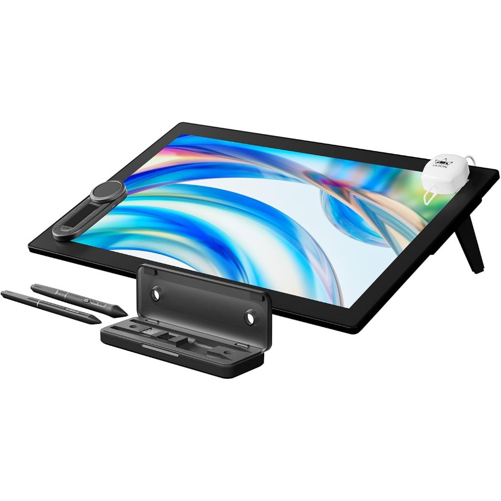 Ready Stock HUION Kamvas Pro 24 Gen 3 4K Drawing Pad 23.8'' PenTech 4.0 ...