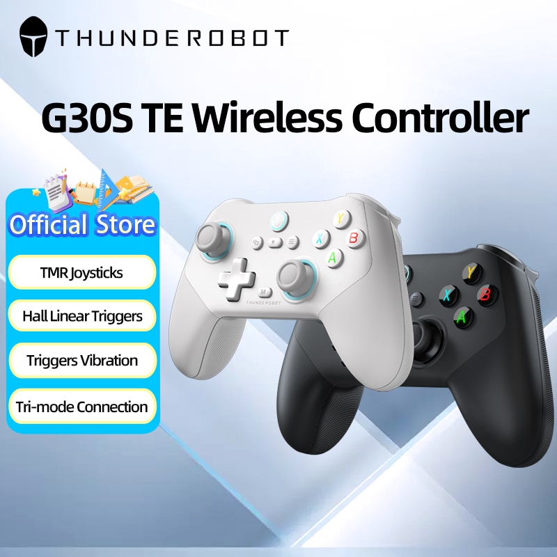 Thunderobot G30S TE Edition Wireless Gaming Controller, Xbox-Like Wired ...