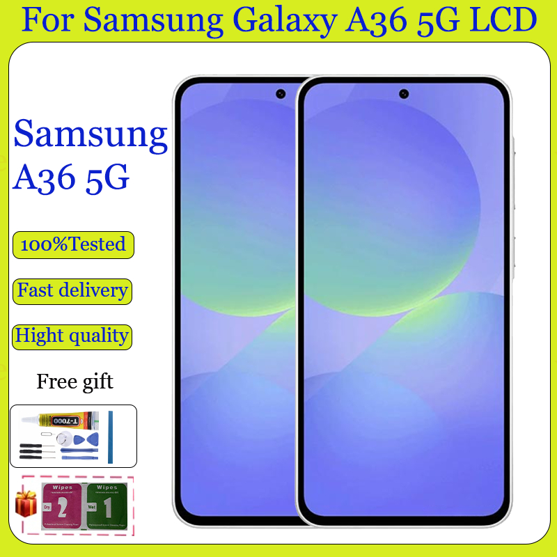Original AMOLED For Samsung Galaxy A36 5G LCD Display Touch Screen With ...