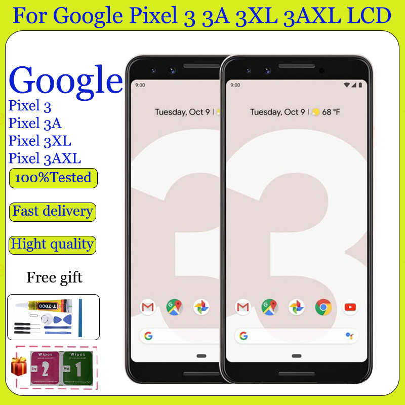 Original For Google Pixel 3 3A 3XL 3AXL LCD Display Touch Screen ...