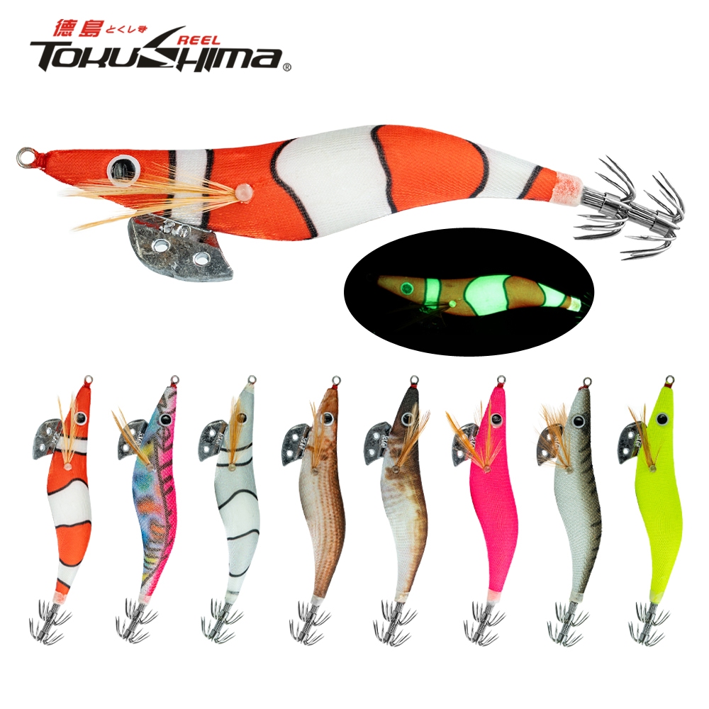 Umpan Casting Udang Kayu Kilat (Luminous Casting Lure) 8cm/10cm/12cm ...