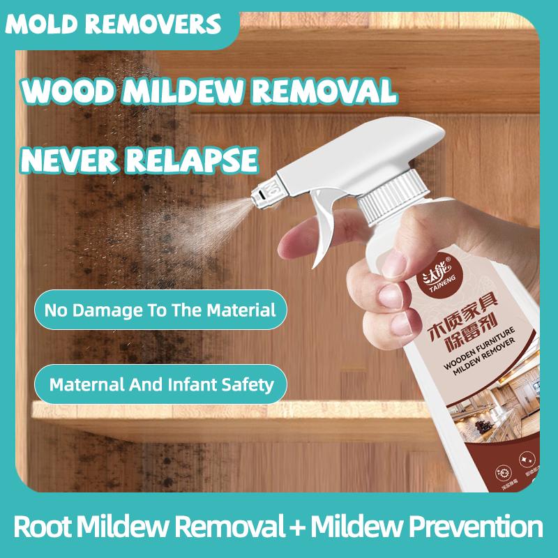 Wood Mold Remover Mould Mildew Removal Spray Furniture Wardrobe Cabinet ...