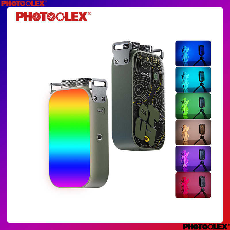 PHOTOOLEX 100% BIG TOFU BRO Light HSI36000 RGB fill light small fill ...