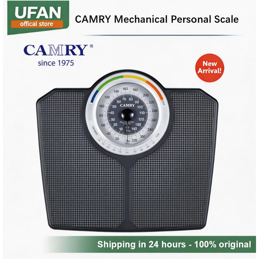 Camry Mechanical Body Weight Scale DT605T 150kg | BMI Indicator | Non ...