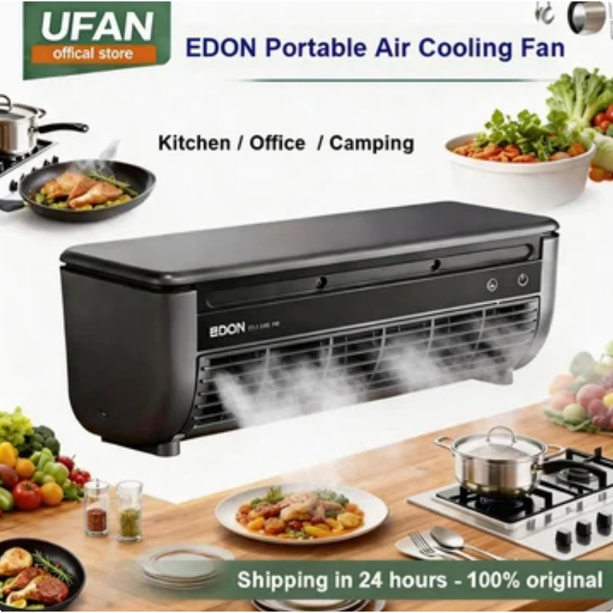 Edon E868 Mini Air Cooling Fan | Ice Mist Cool Air | Anti-Oil ...