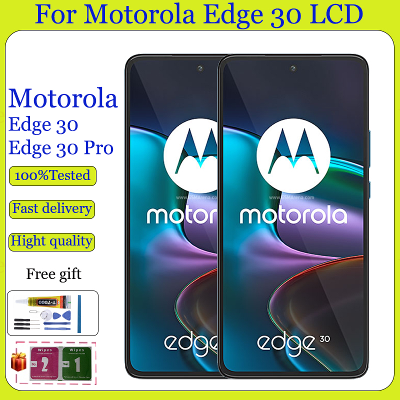 Original AMOLED For Motorola Edge 30 Edge 30 Pro LCD Display Touch ...