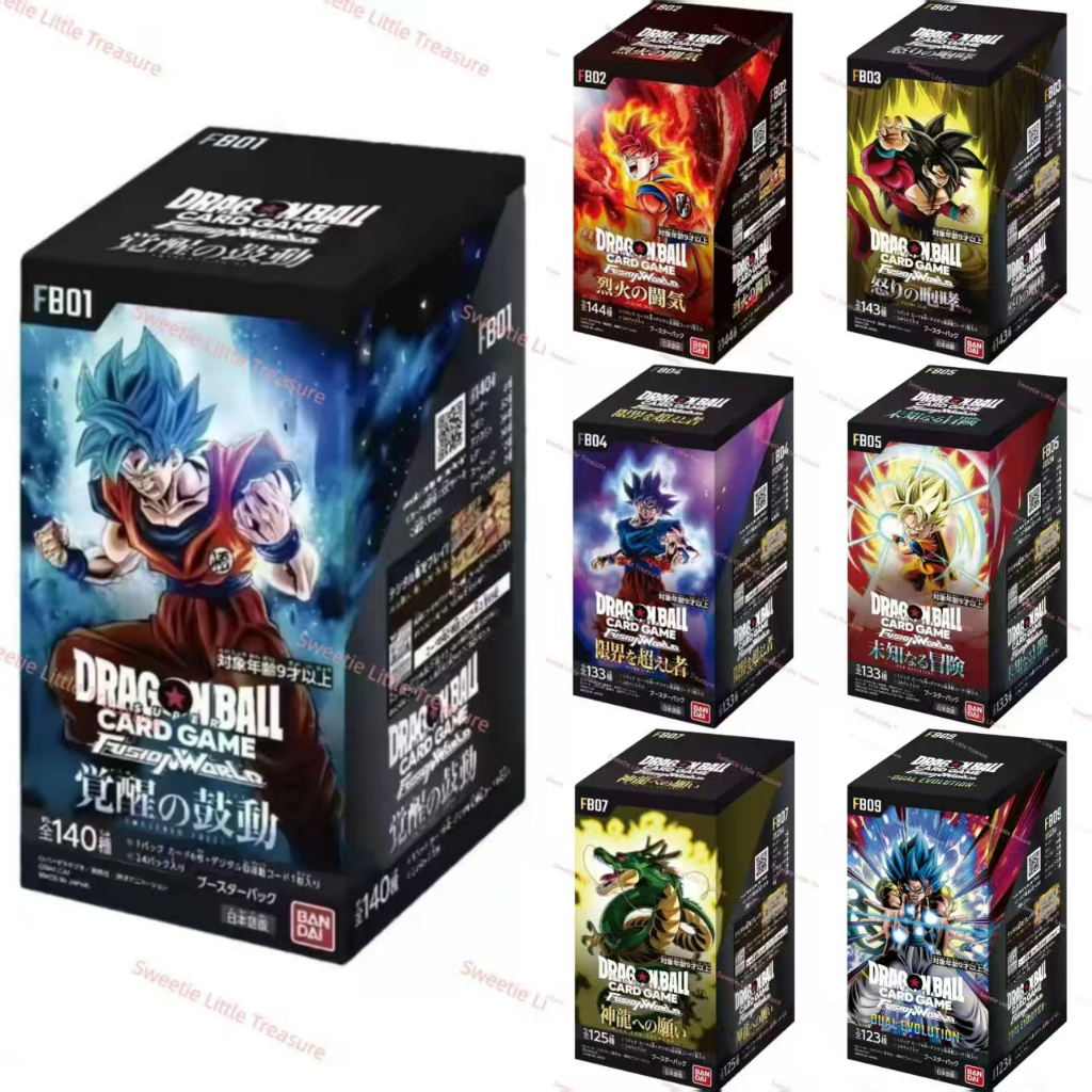 Dragon Ball TCG [Japanese Version] Supplementary Box FB01/FB02/FB03 ...