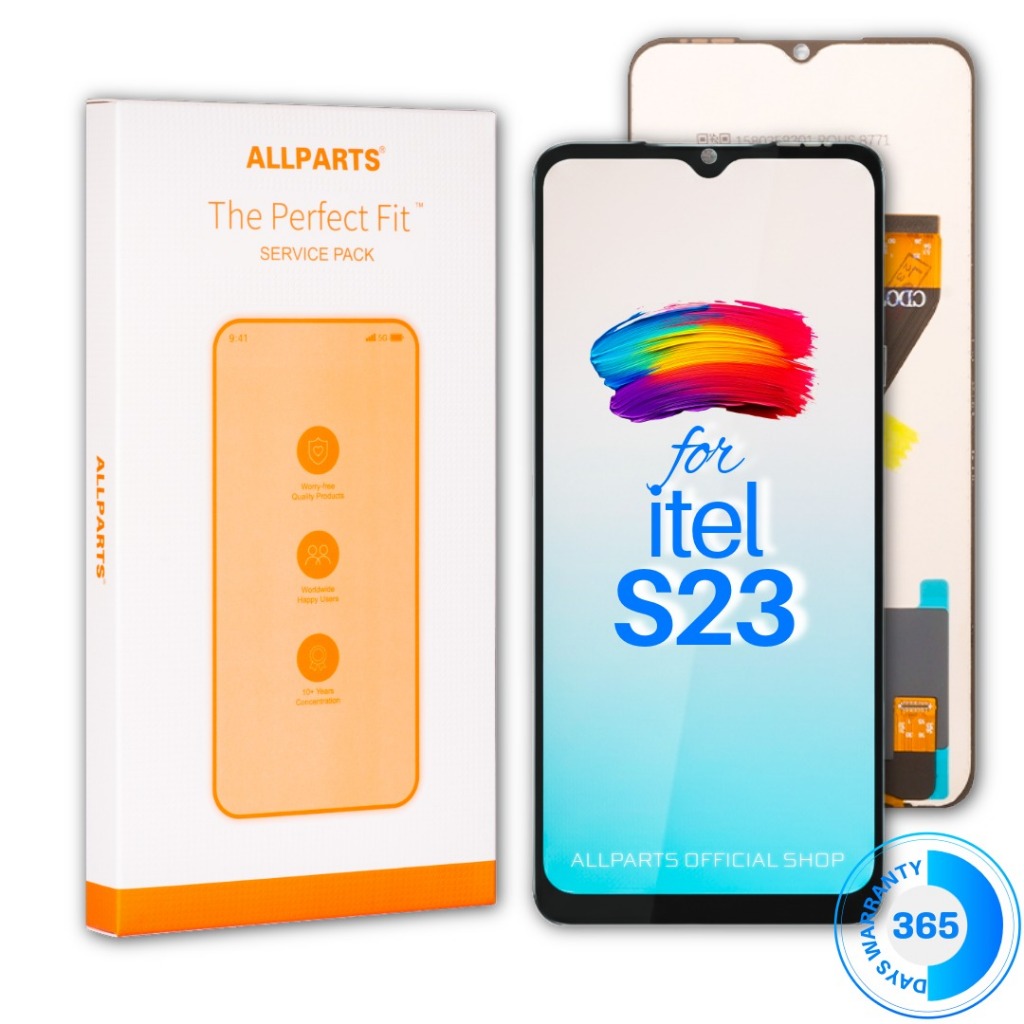 ALLPARTS Display for iTEL S23 S665L LCD Touch Screen Digitizer ...