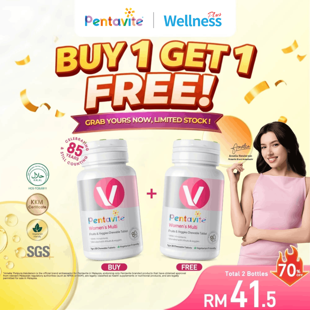 pentavite multivitamin Malaysia, Best Deals May 2026 | Shopee Malaysia