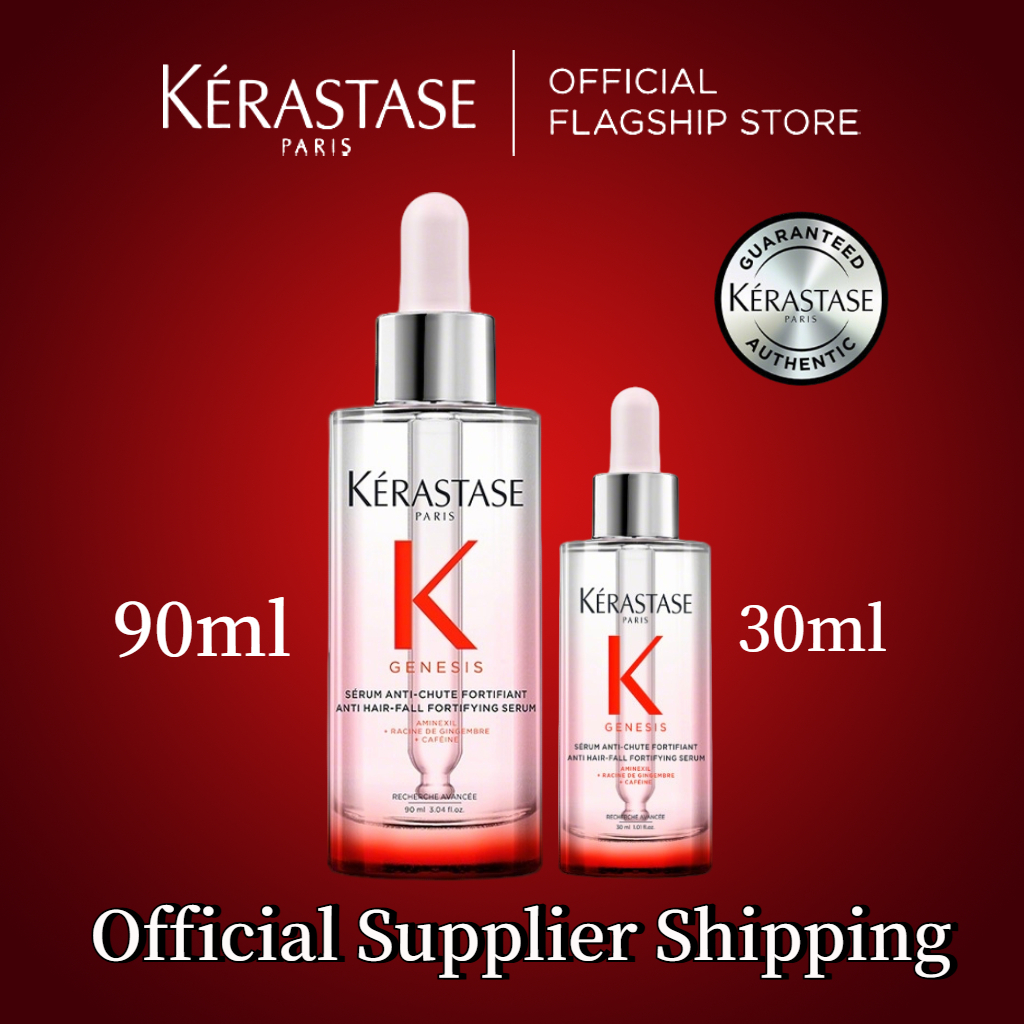 Kerastase Genesis Hair Serum 30ml 90ml Anti Hair Fall - Serum Rambut ...