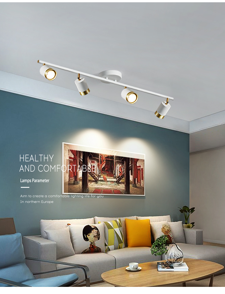 Modern wall spot light led background lighting home living room ...