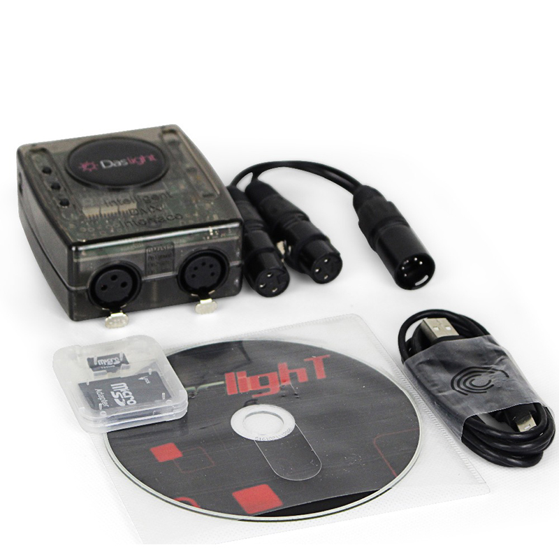 DVC4 GZM Virtual Controller DMX-USB Lighting Interface for Disco DJ ...