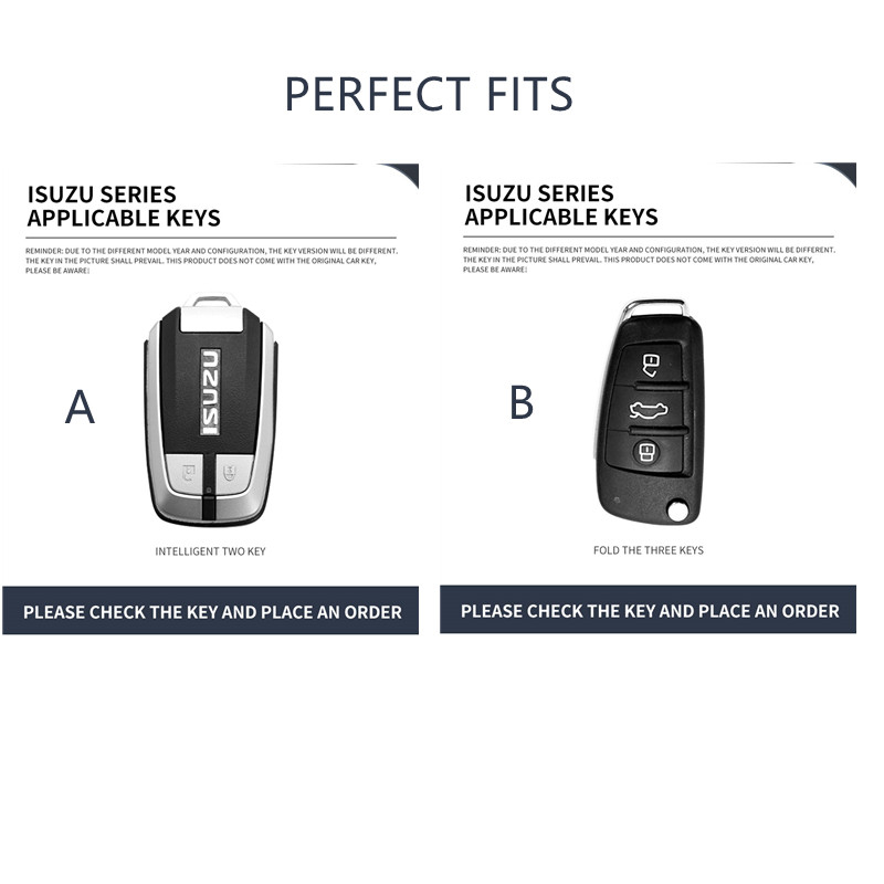 [Ready Stock]Isuzu car key case for New MU-X X Series DMAX D-Max X ...