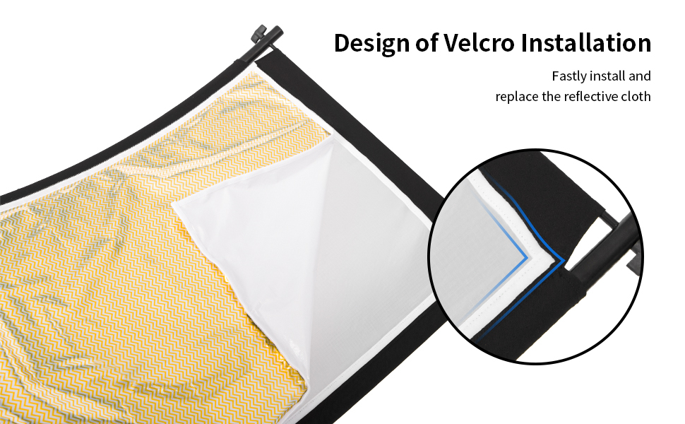 Selens U-shaped Curved Reflector Studio Light Reflector with Four Color ...