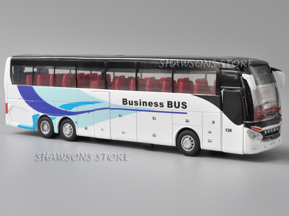 1:32 Scale Diecast Metal Setra Luxury Bus Model Toys Pull Back ...