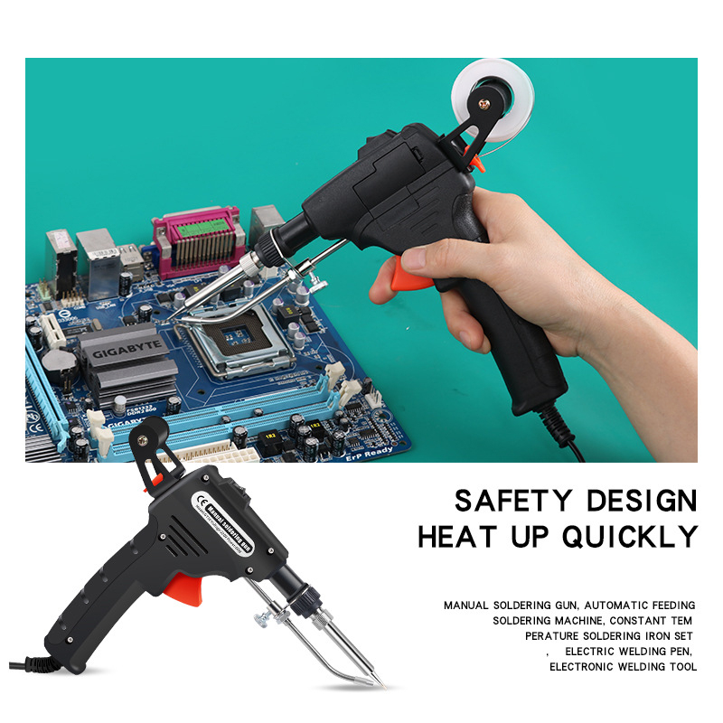 KIPRUN Auto Welding Soldering Iron, 220V 60W Electric Soldering Iron ...