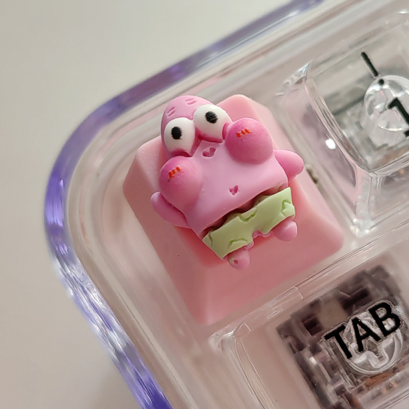 [keycap] Spongebob Squarepants And Starfish Mechanical Keyboard ...