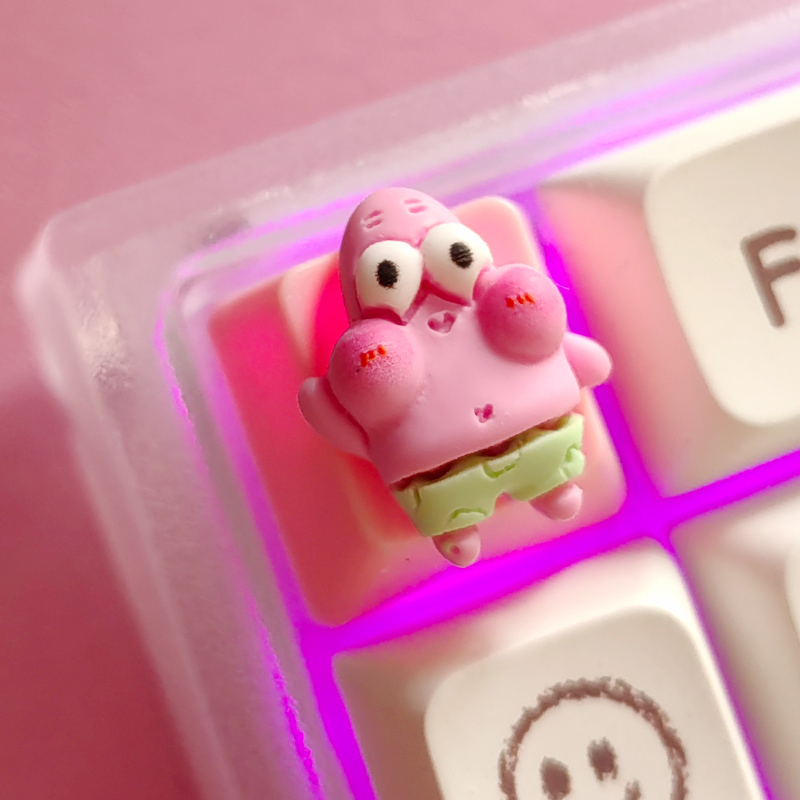 [keycap] Spongebob Squarepants And Starfish Mechanical Keyboard ...