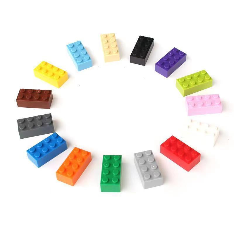 Small Particle MOC Assembly Parts High Brick 2x4 Compatible 3001 ...