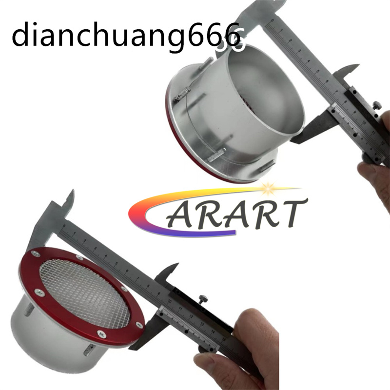 Universal Cars Fog lamp decorator for Most Car 63MM Flexible Hose ...