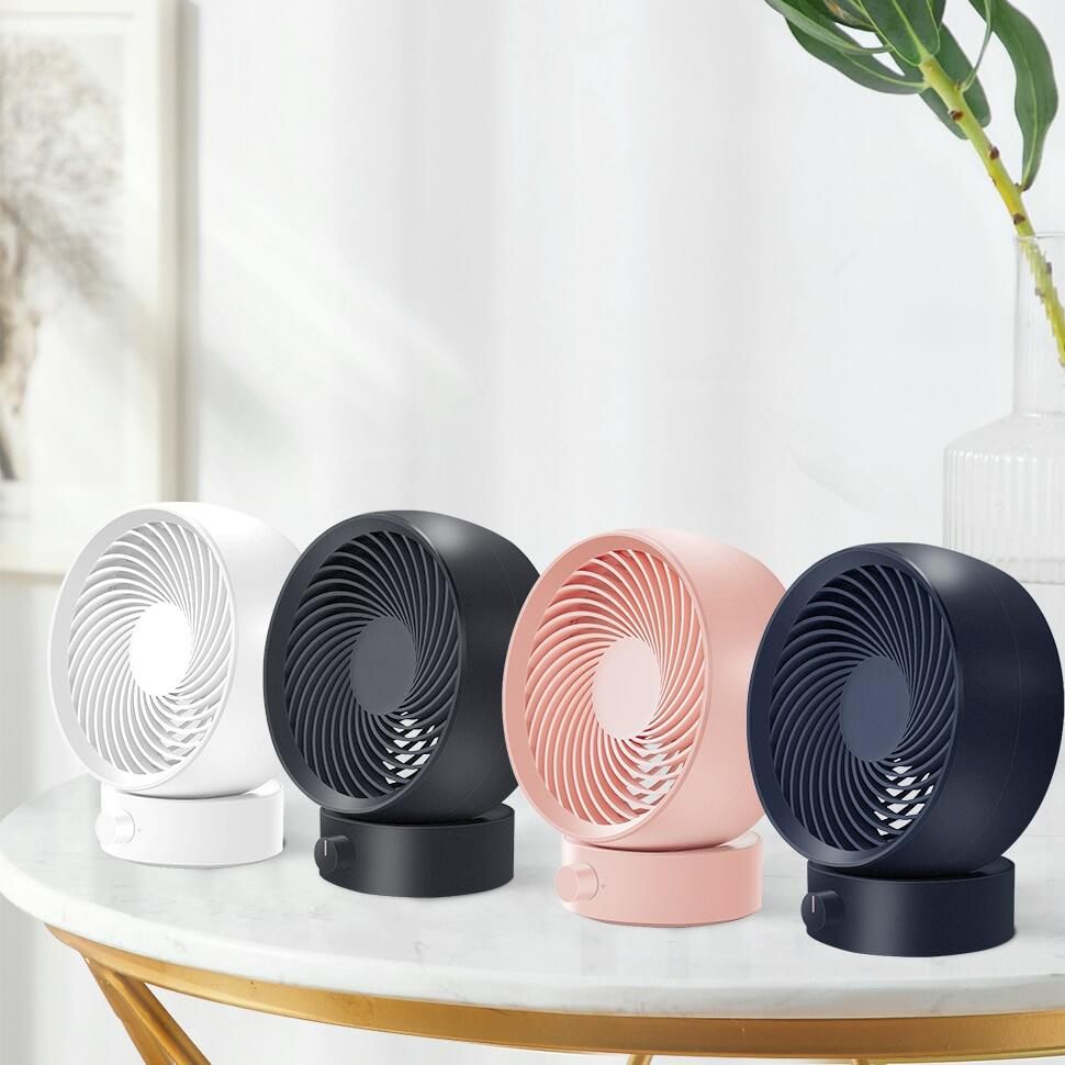 SmartDevil USB Desk Fan, Small Personal Desktop Table Fan with Strong ...