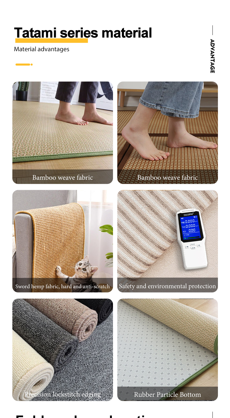 High quality solid color carpet/easy care/Wool Roll Tatami 100x100cm ...