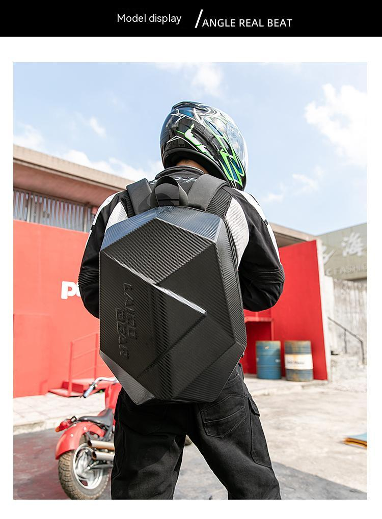 Fashion Design Motorcycle Backpack Riding Helmet Backpack Rider ...