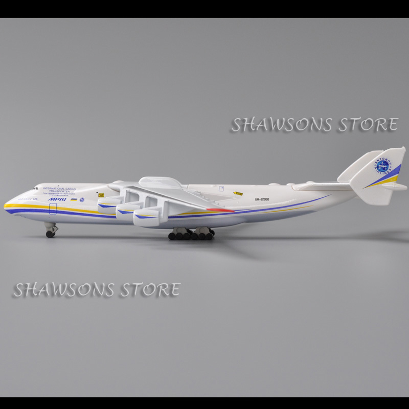1:400 Scale Diecast Model Plane Toy Ukraine Antonov AN225 An-225 Mriya ...
