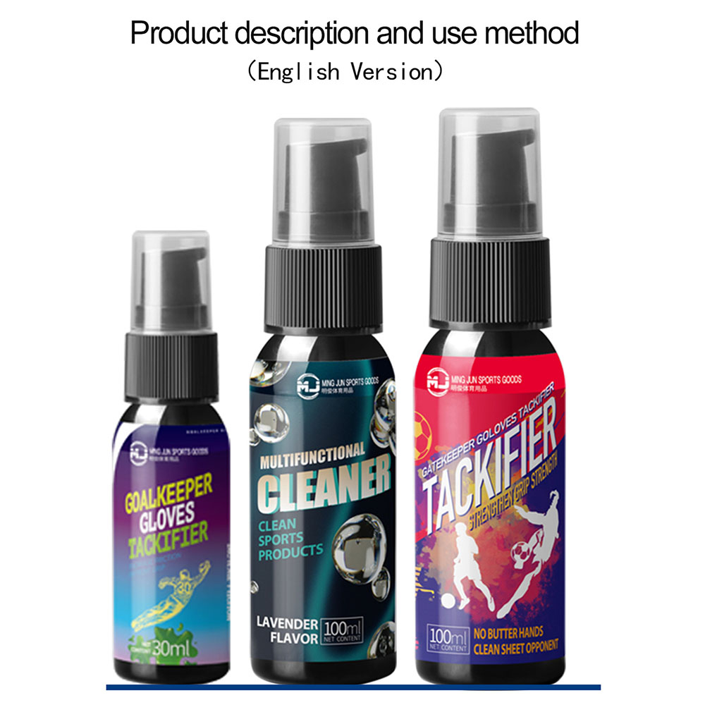 100ML Tackifier Goalkeeper Gloves Add Sticky Spray Football Goalkeeper ...