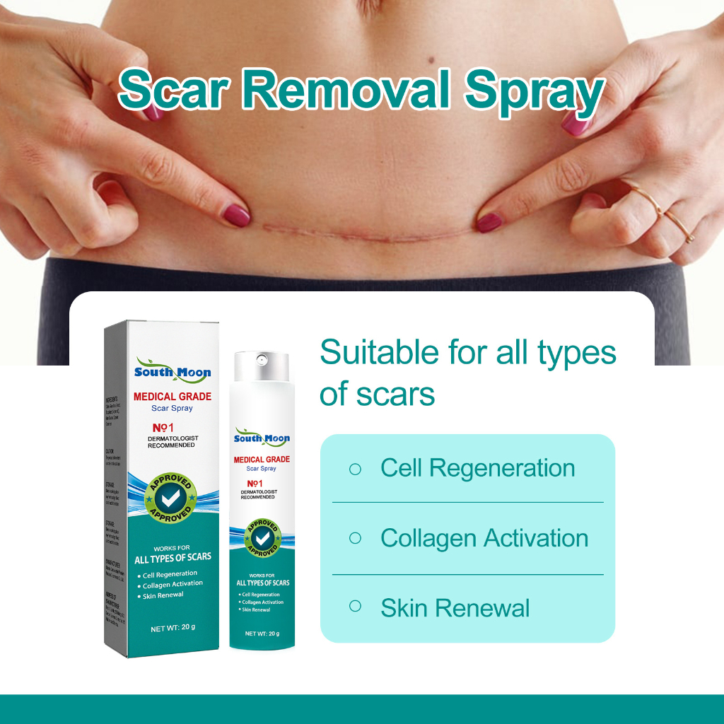 Scar Remover Spray 20g Repair Stretch Mark Firming Body Treatment ...