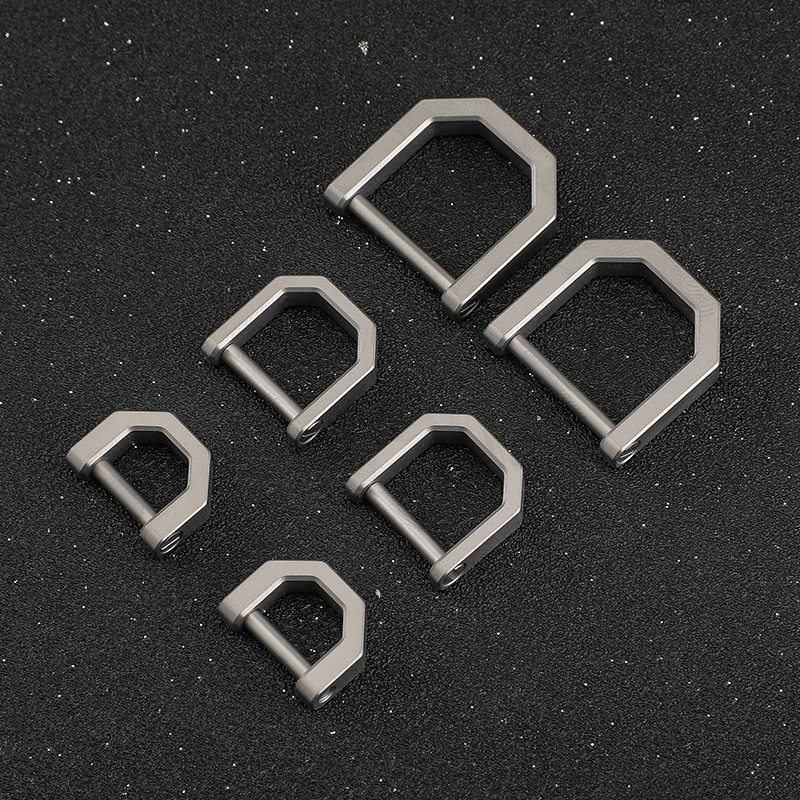 CNEDC Titanium Alloy Horseshoe Buckle Connected Multi-functional Mini ...