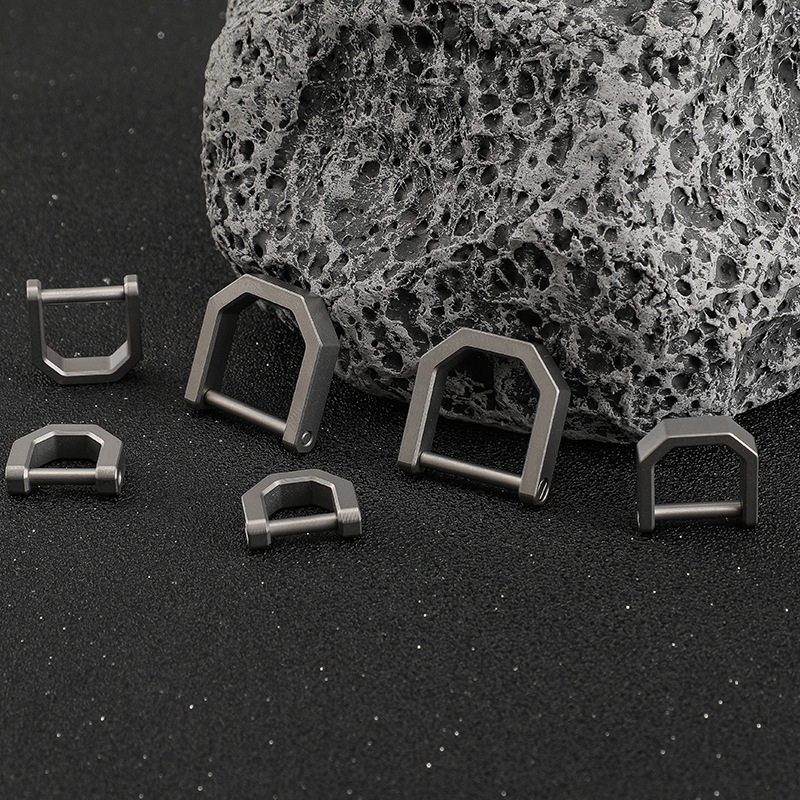 CNEDC Titanium Alloy Horseshoe Buckle Connected Multi-functional Mini ...