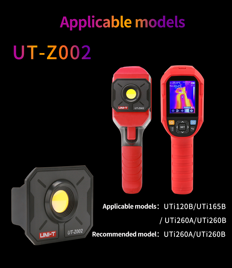 UNI-T Thermal Camera Macro Lens UT-Z002 High Precision Thermal Imager ...