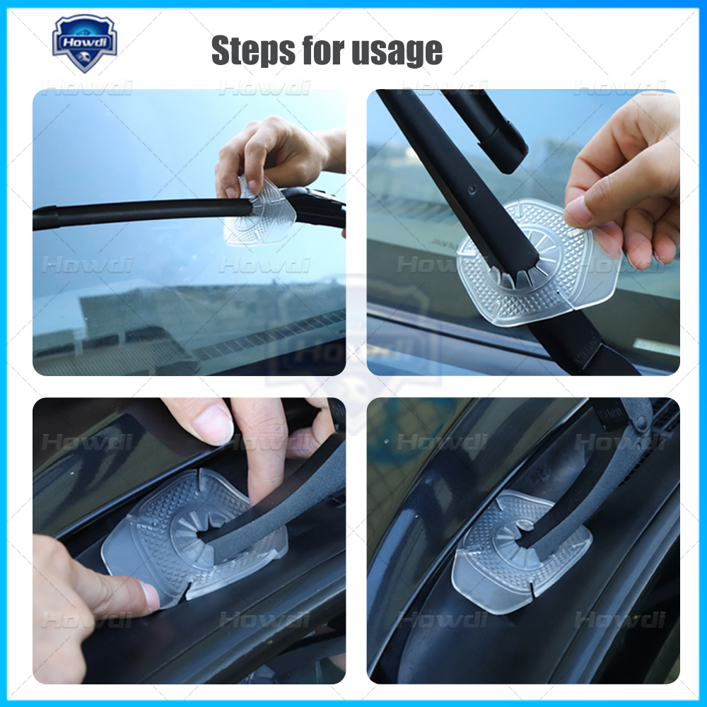 1pc Universal Car Wiper Cover Accessories Bodykit with logo | Shopee ...