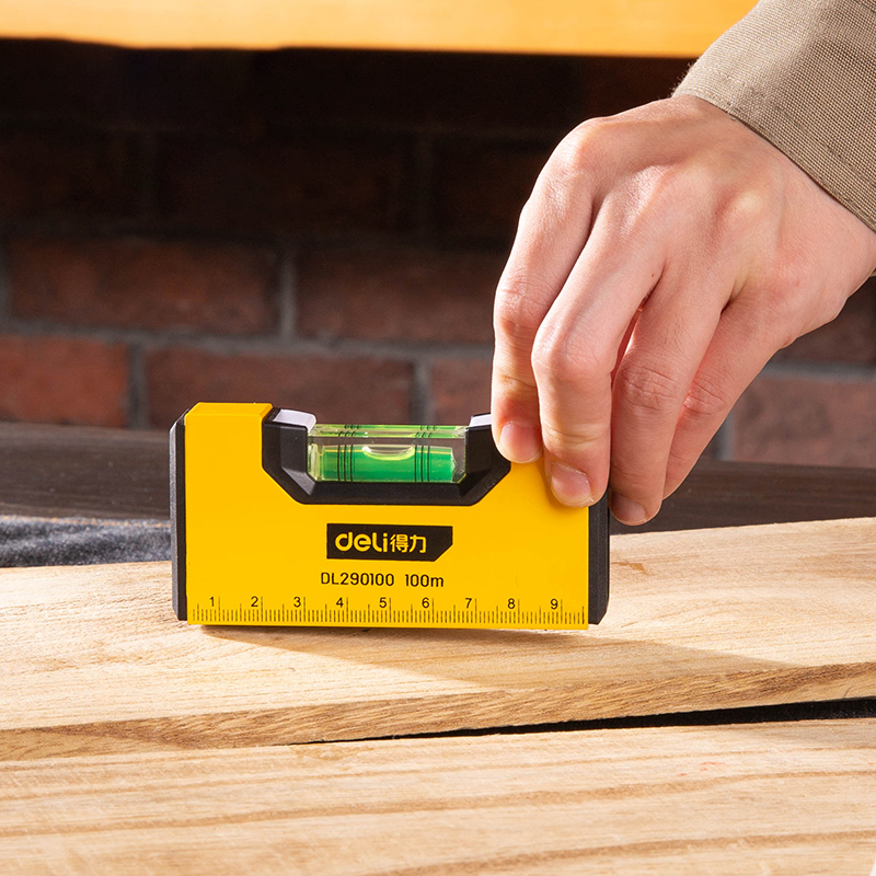 DEli 100mm Digital Protractor Multifunction Level Measuring Instruments ...