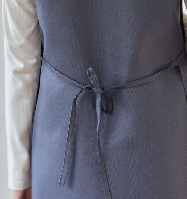 Ready Stock Home apron thickened polyester kitchen waterproof apron ...