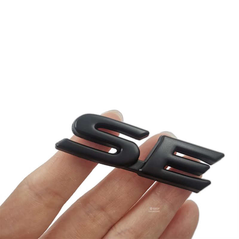 1 x Metal SE Letter Car Auto Rear Emblem Sticker Decal Badge ...