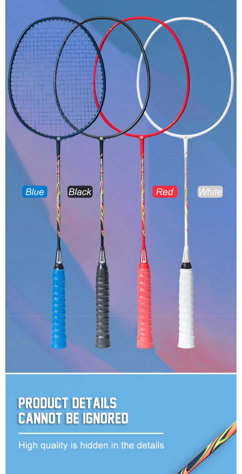 ALP RR Pro 2Pcs 4U G5 100% Original Design Full Carbon 24Lbs Badminton ...