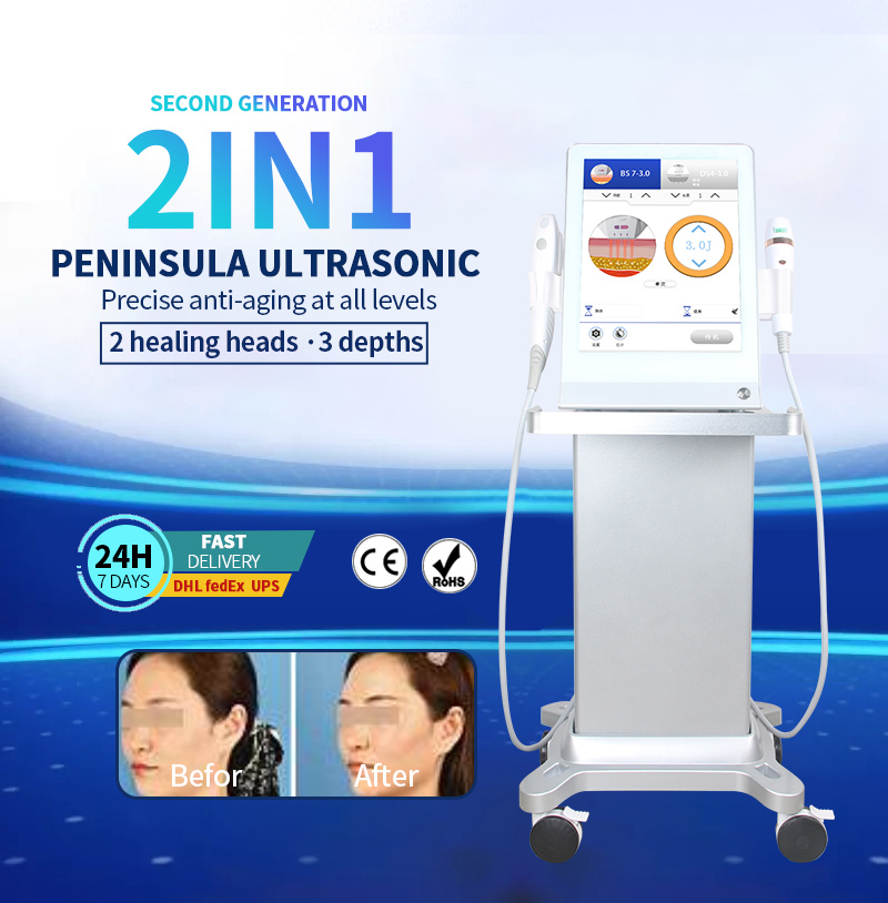Peninsula Ultrasonic 2-in-1 hifu+9D Vmax Anti Aging, Wrinkle Prevention ...