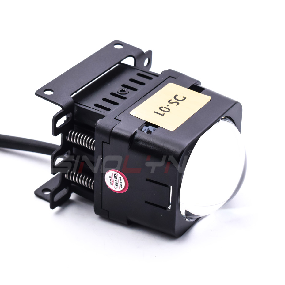 1 PC 1.5 inch Mini LED Work Light 45W Bi-LED Projector Headlight Lenses ...