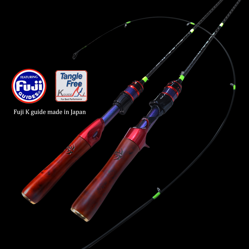 1.68M/1.8M Fuji guide Ultralight Fishing Rod UL Rod Spinning ...