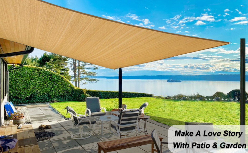 Triangle Sunshade Net Anti-Ultraviolet Anti-uv Breathable Water ...