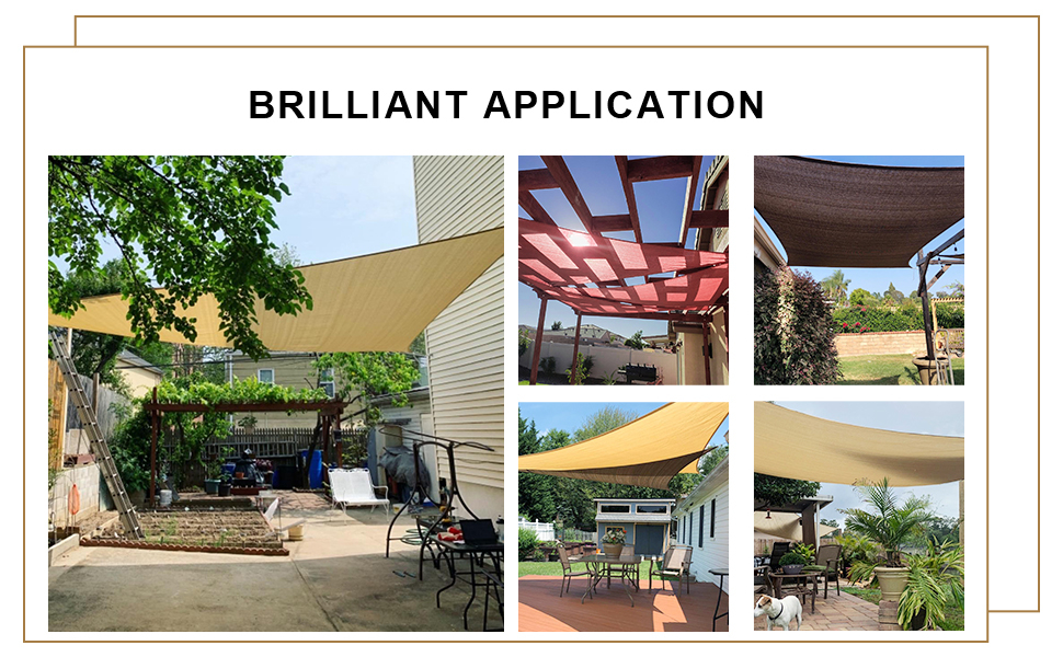 Triangle Sunshade Net Anti-Ultraviolet Anti-uv Breathable Water ...