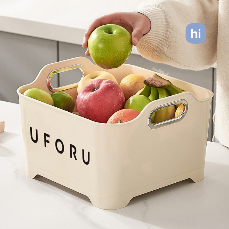 HI HOMES Vegetable Wash Basket With Handle Deluxe Edition Household ...