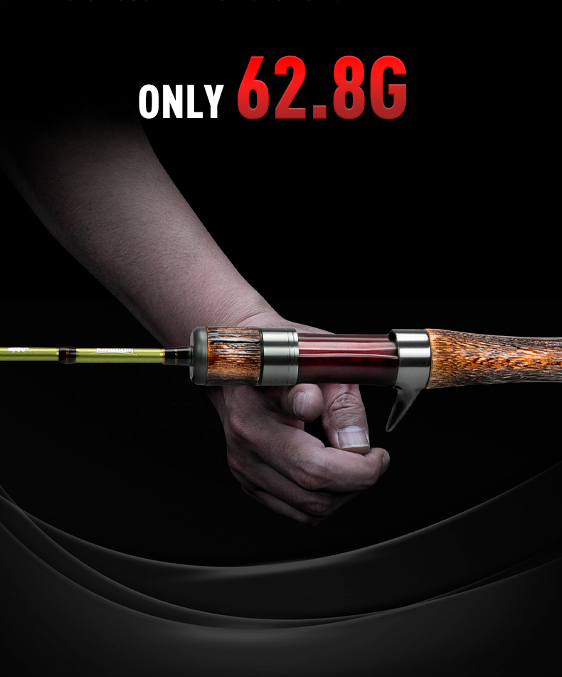 Kingdom NEW STREAM KING Carbon Spinning Casting Fishing Rods Carbon 1 ...