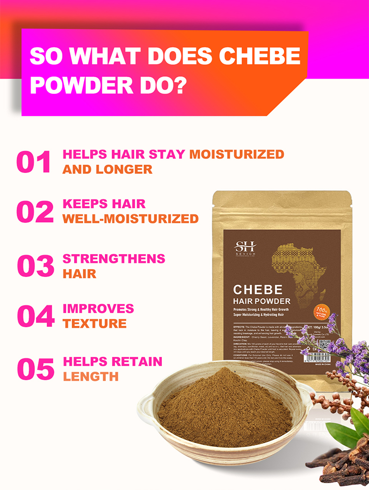 SEVICH Chebe Powder 100g Helps Hair Stay Moisturized and Longer 100g ...