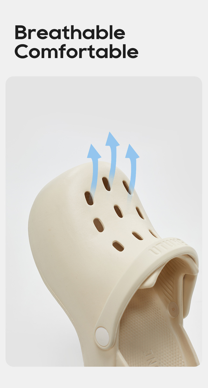 UTUNE Sandals for Women Thick Sole Clogs Shoes Men Beach Sandals ...