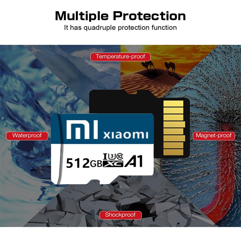 XIAOMI Memory Card 1TB 2TB Micro Card SDCard Memory Storage Card TF ...