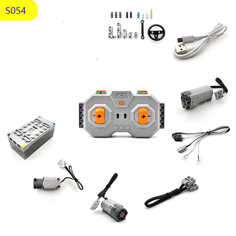 Builiding blocks CADA S059-001 Power Function Motor Engine Compatible Moc Car 20086 20001 42083 ...